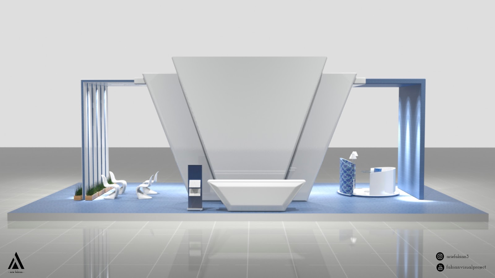 3D Visual Booth Exhibition