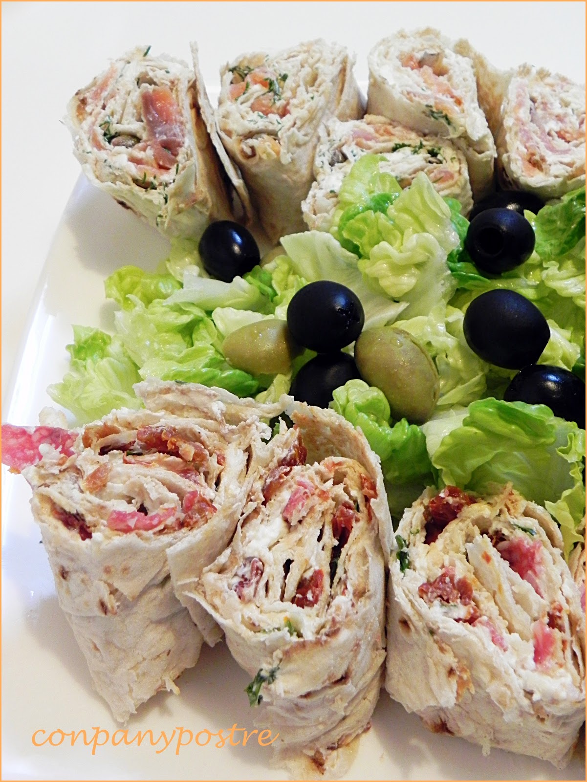 Con pan y postre: Pan lavash relleno para picoteo