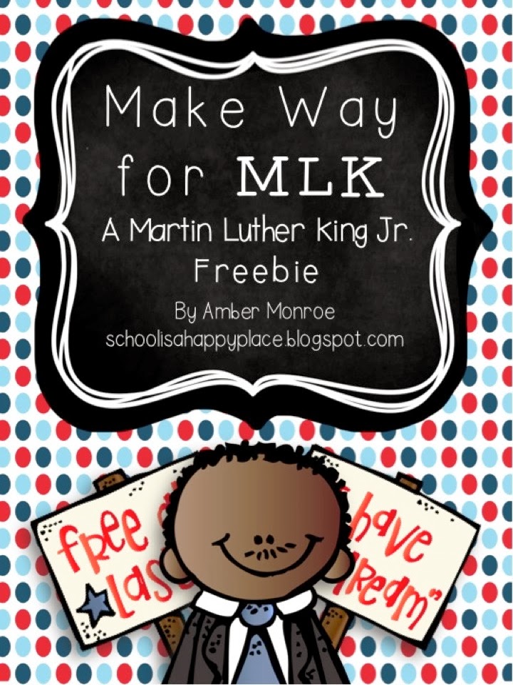 Primary Powers: Make Way for MLK: A FREE Learning Packet and Book ...