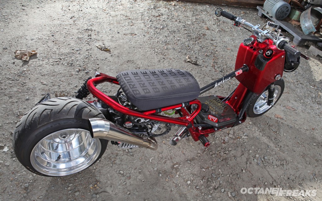 MOTORCYCLE 74: Honda Rukus custom de Deluxe