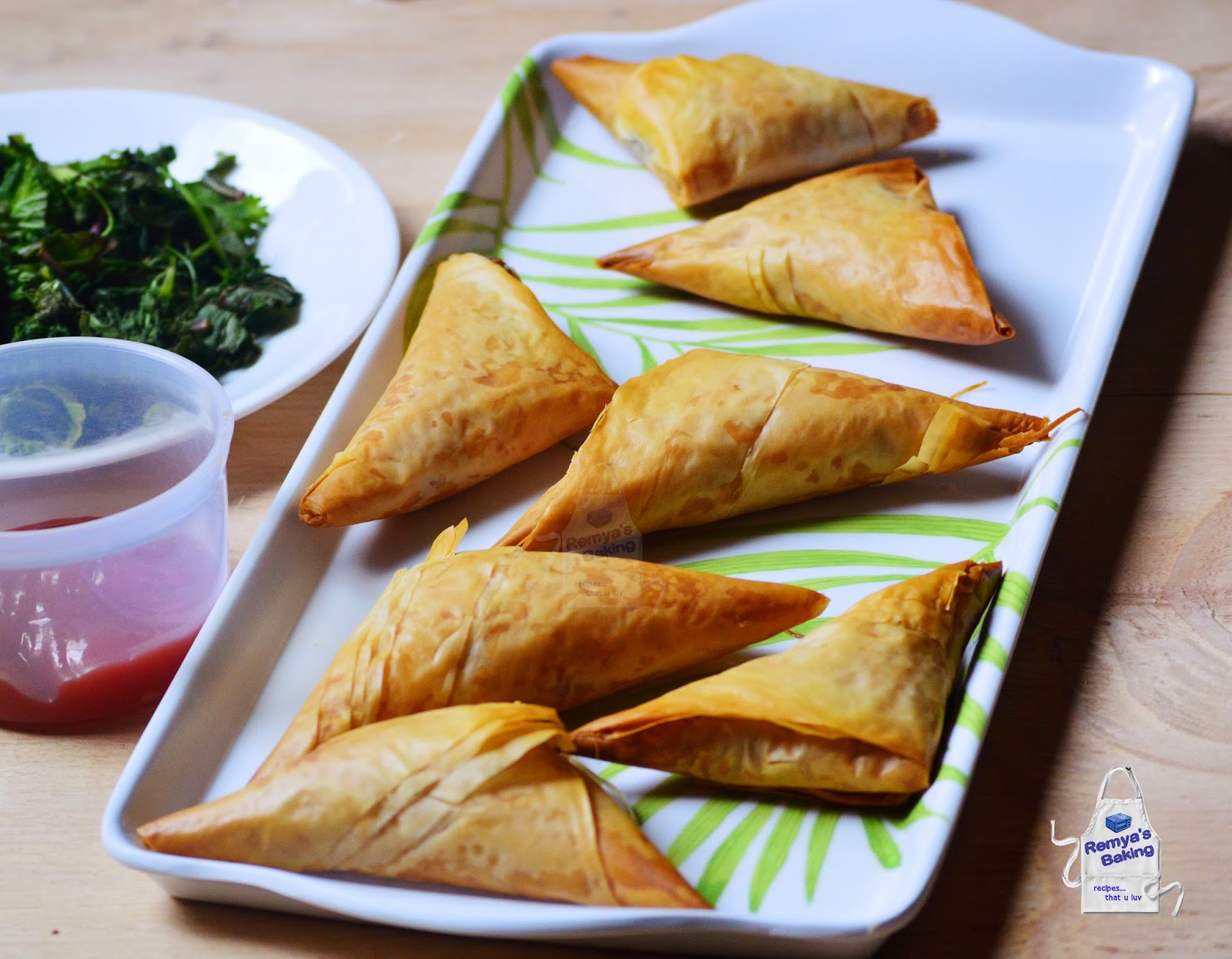 Remya's Baking : Baked Samosas