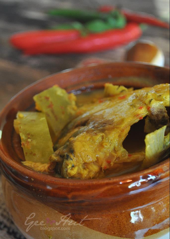 GeeHut: Ikan lampam tempoyak