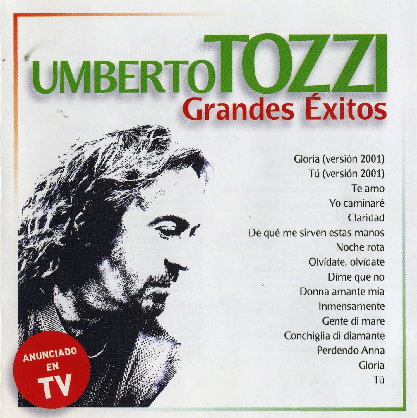 UMBERTO TOZZI - GRANDES EXITOS - Omar Longhi