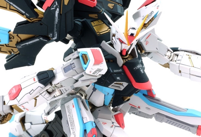 Painted Build: RG 1/144 Strike Freedom Gundam - Gundam Kits Collection ...