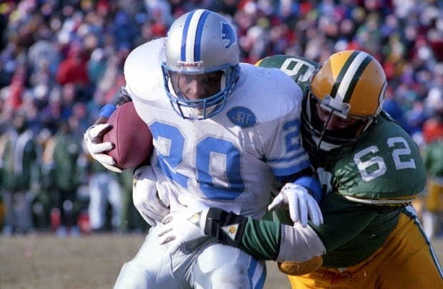 Detroit Lions 345 15: Detroit Lions at the Green Bay Packers in 1991