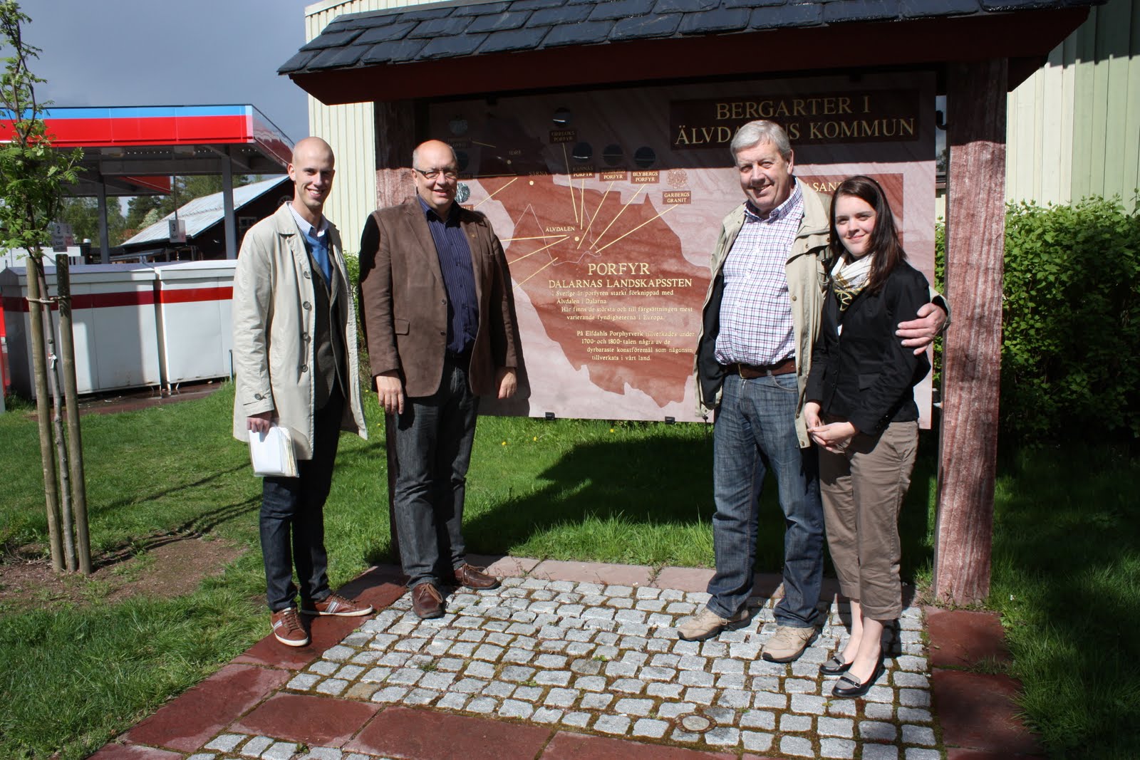 Besök av moderata riksdagsmän