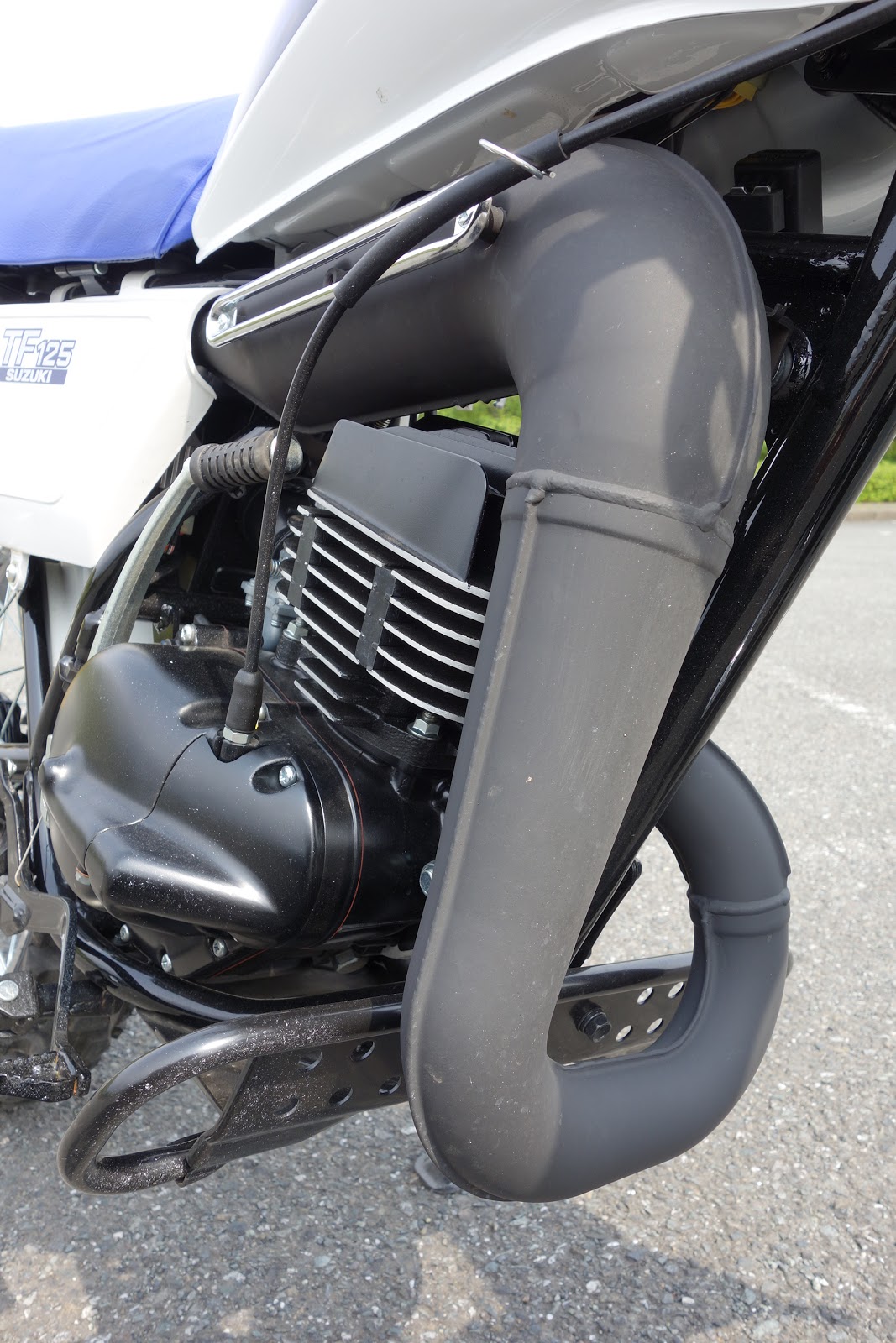 blueskyfuji: スズキ TF125はたぶん最強の廃道探検隊！ 7時間試乗