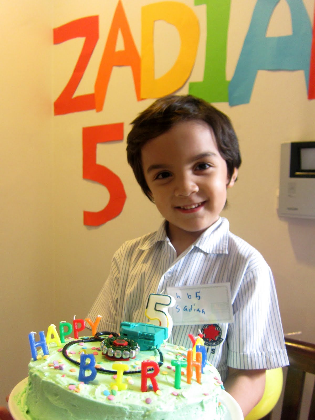 Splashing in Singapore: I love Zadian @ 5 years old