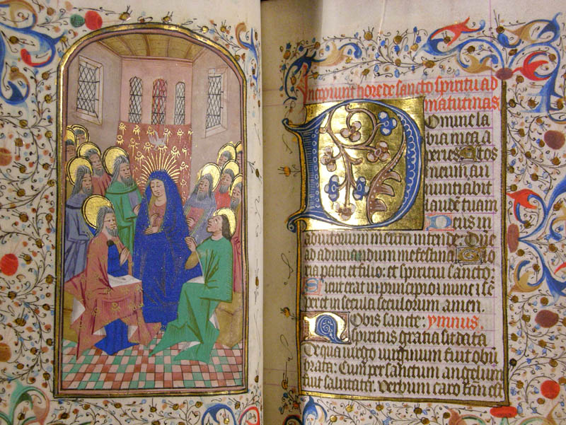 Studio and Garden: More Medieval Manuscripts at the Rauner Library