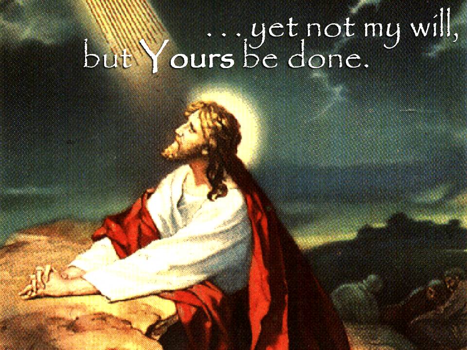 The (Not So) Deep Thoughts Of A Christian: Doing God's Will