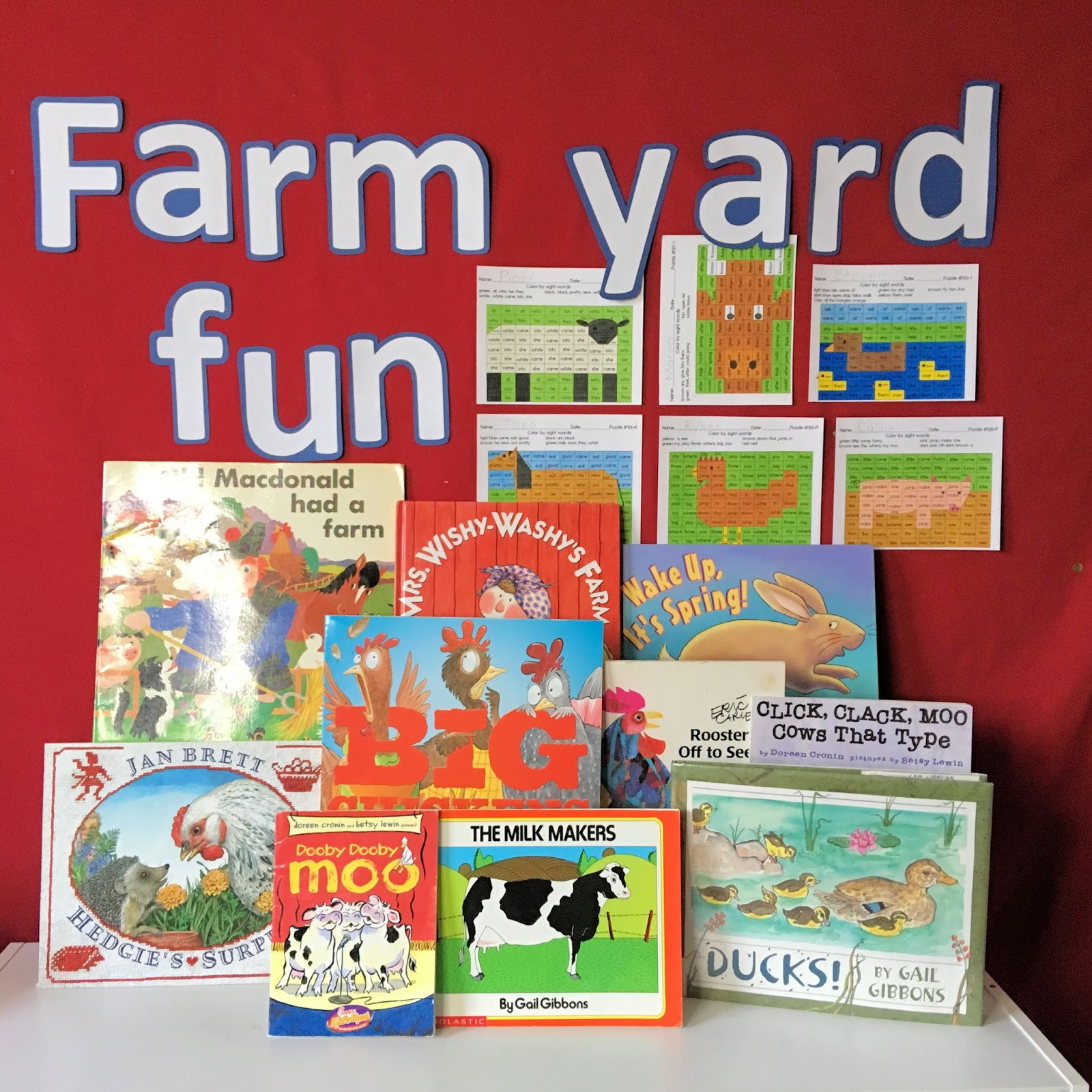 Paula's Primary Classroom: 15 of the best farm books and activities I ...