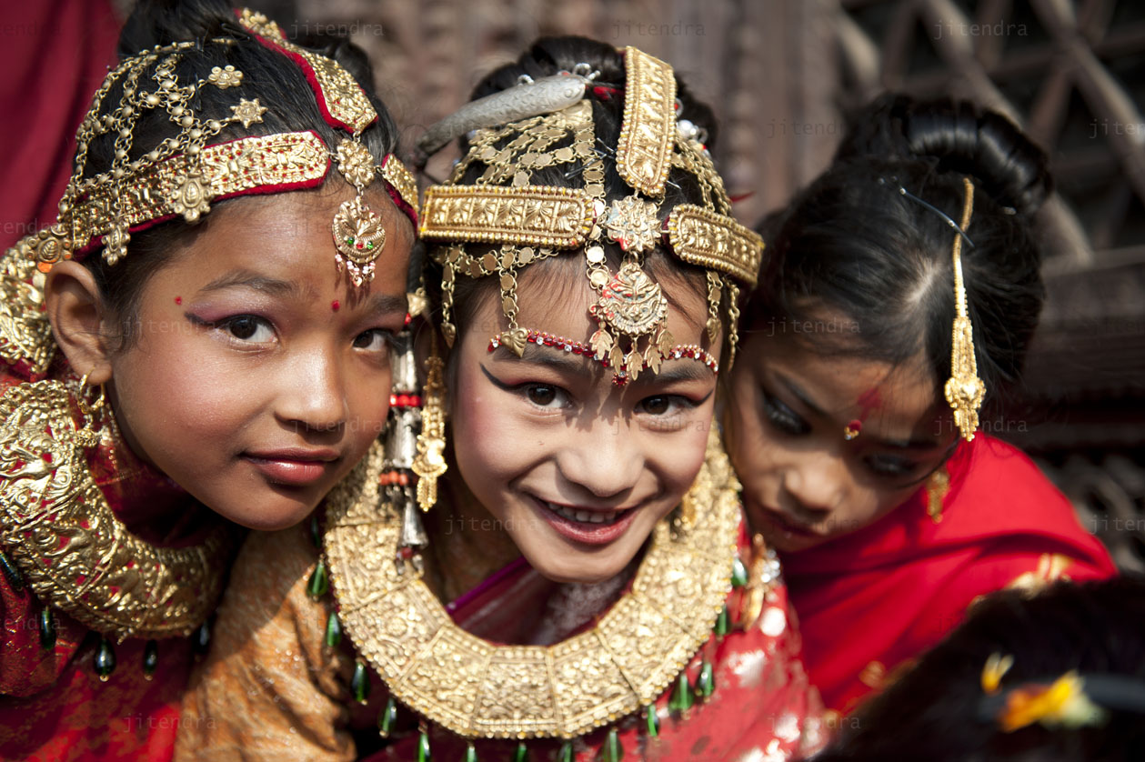 Jiten's world: Bel Biwaha of a Newar Girl