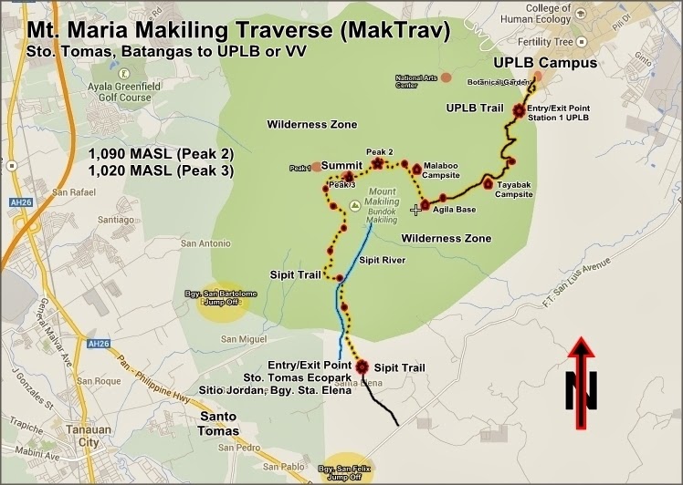 Mt. Maria Makiling Traverse (MakTrav) | 1 Nation, 1 Lifetime, 7k107 Islands
