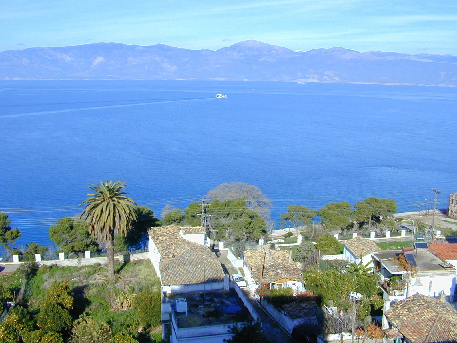 Our Travels, Temples, and Theaters: Aigio, Greece, December 2000