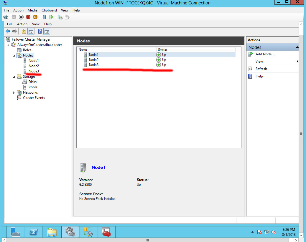 Mysql And Sql Server Sql Server 2012 Failover Cluster Alwayson With Another Stand Alone Sql Node