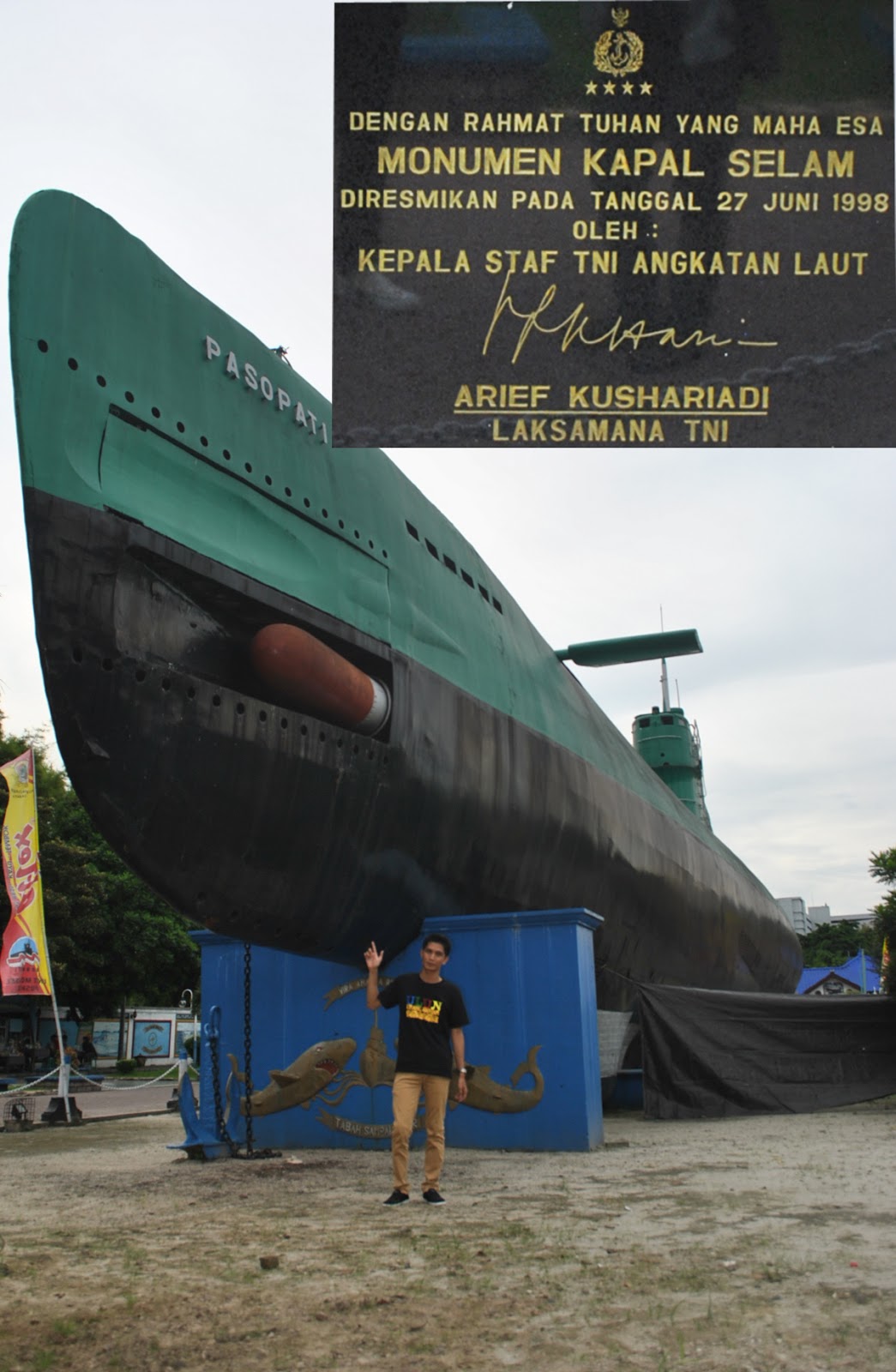 Monumen Kapal Selam ( Monkasel ) Surabaya ~ Sahrul Khair
