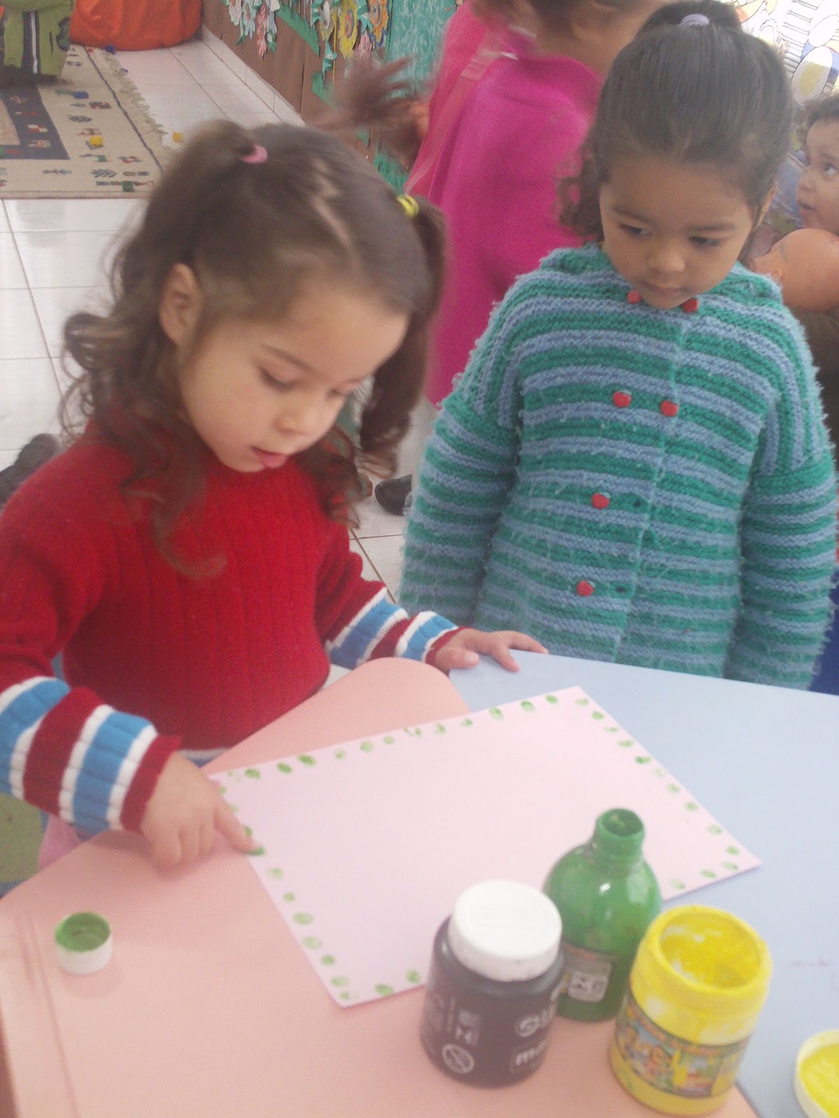 Blog do CMEI Nosso Lar: Atividades da creche III.