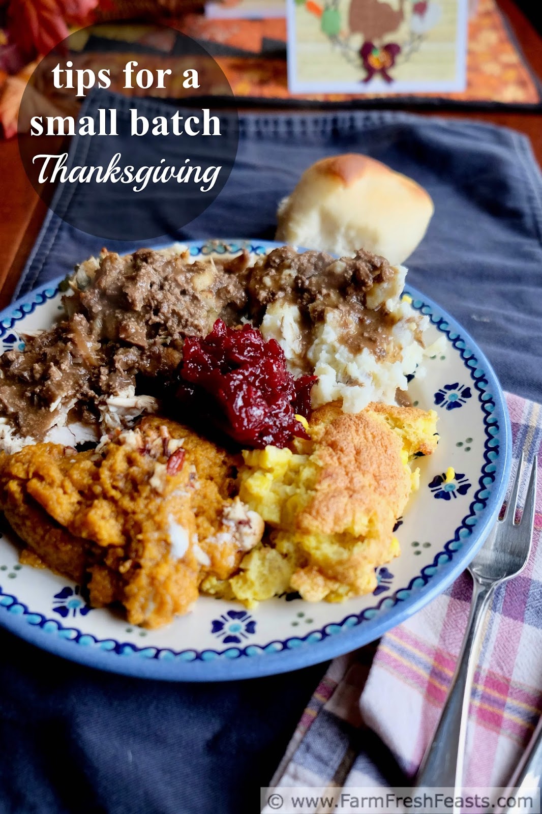 Farm Fresh Feasts: Tips for a Small Batch Thanksgiving