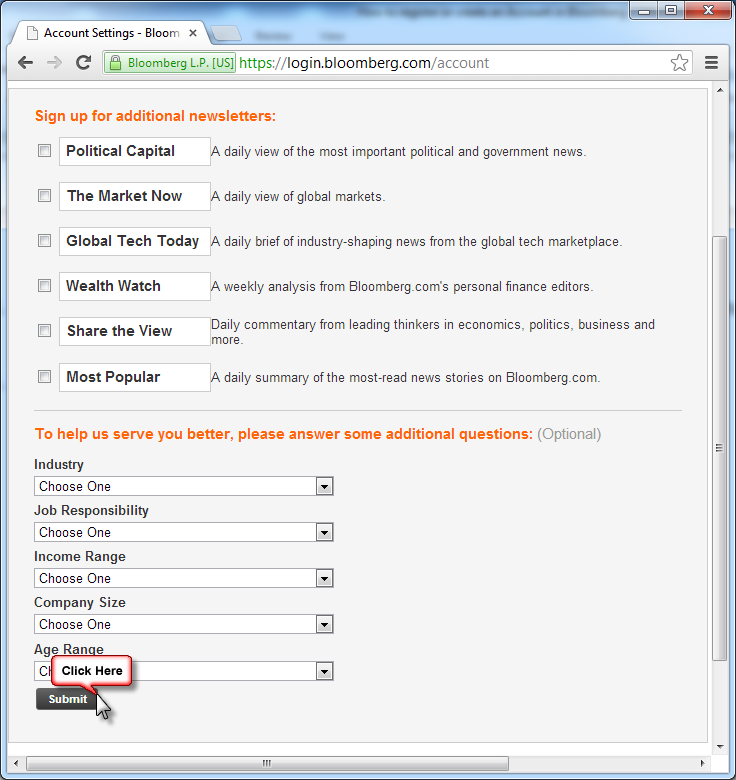 Investment Business & Personal Finance: How to register or create an ...