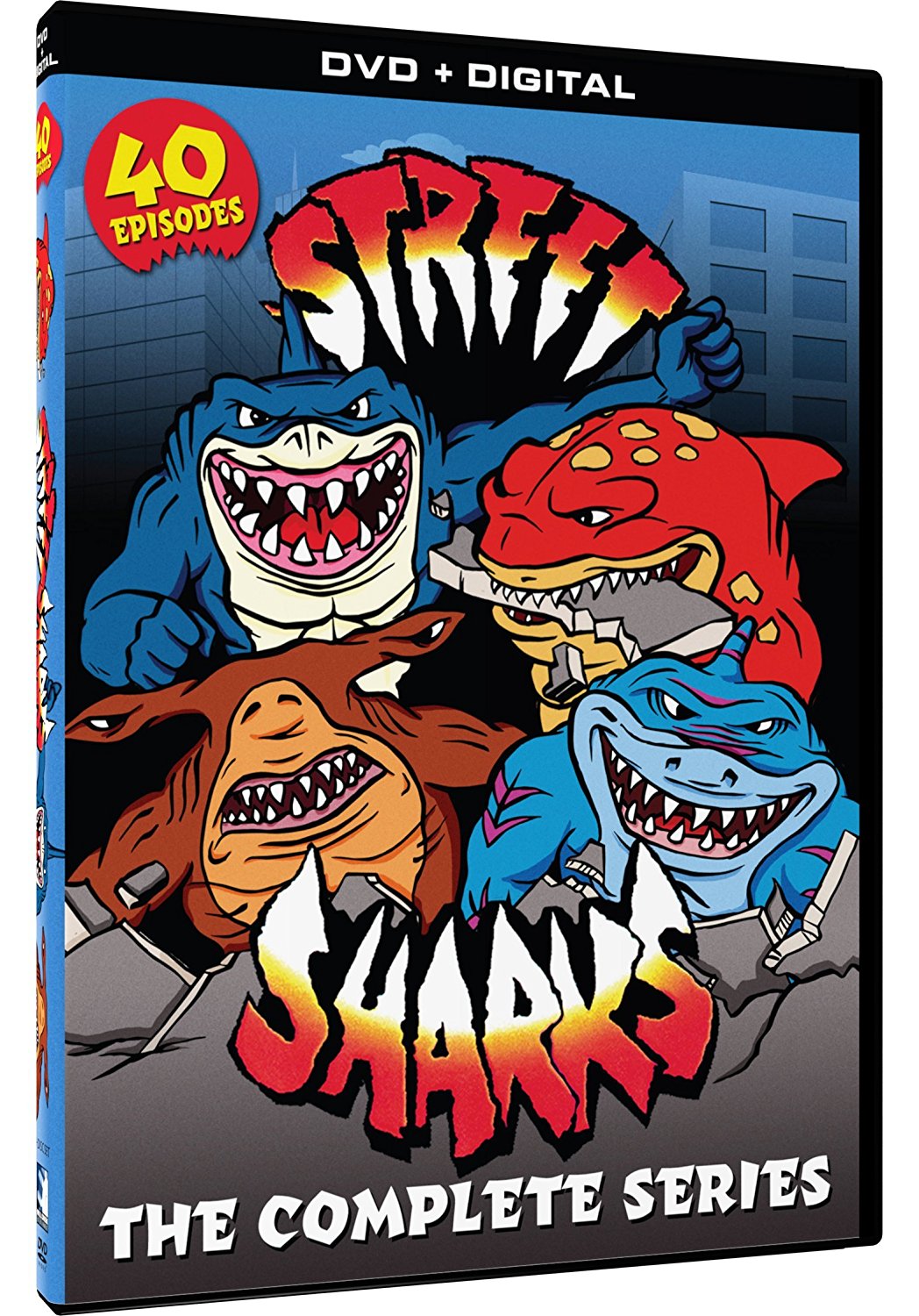 Unreal TV : 'Street Sharks' CS DVD: Jawsome Adventures of Teenage ...