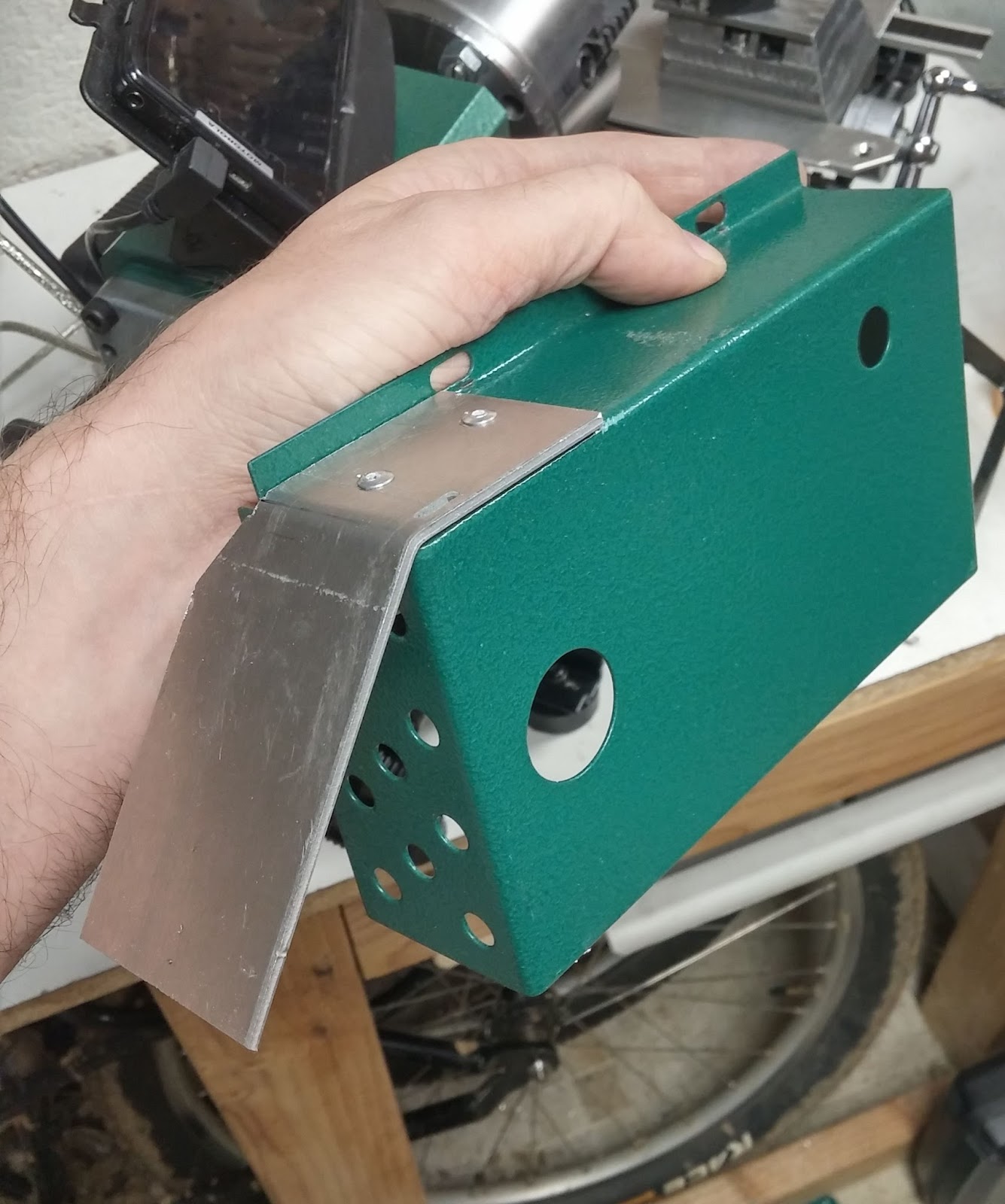 Benchtop Machine Shop: Lathe: Chip Tray