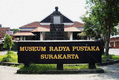 Radya Pustaka old Museum in Solo Indonesia