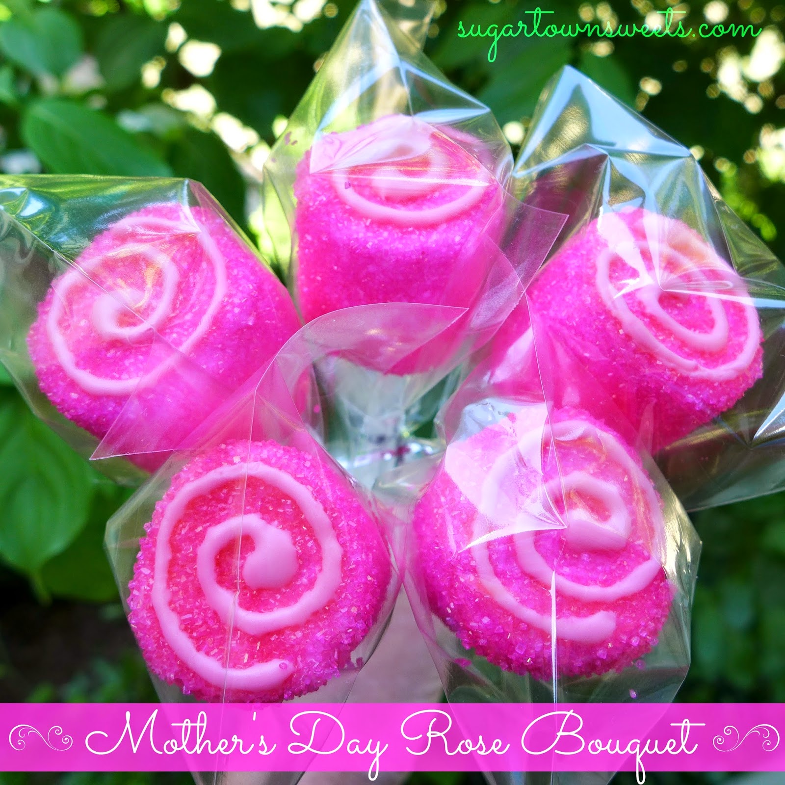 Sugartown Sweets: Mother's Day Marshmallow Roses