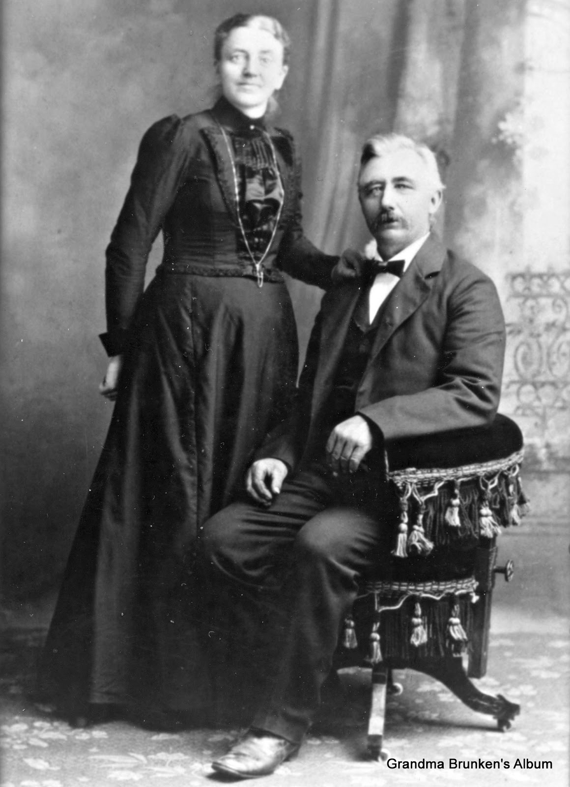 Grandma Brunken's Post Card Album: Carsten And Ida Lucia (Martensen ...