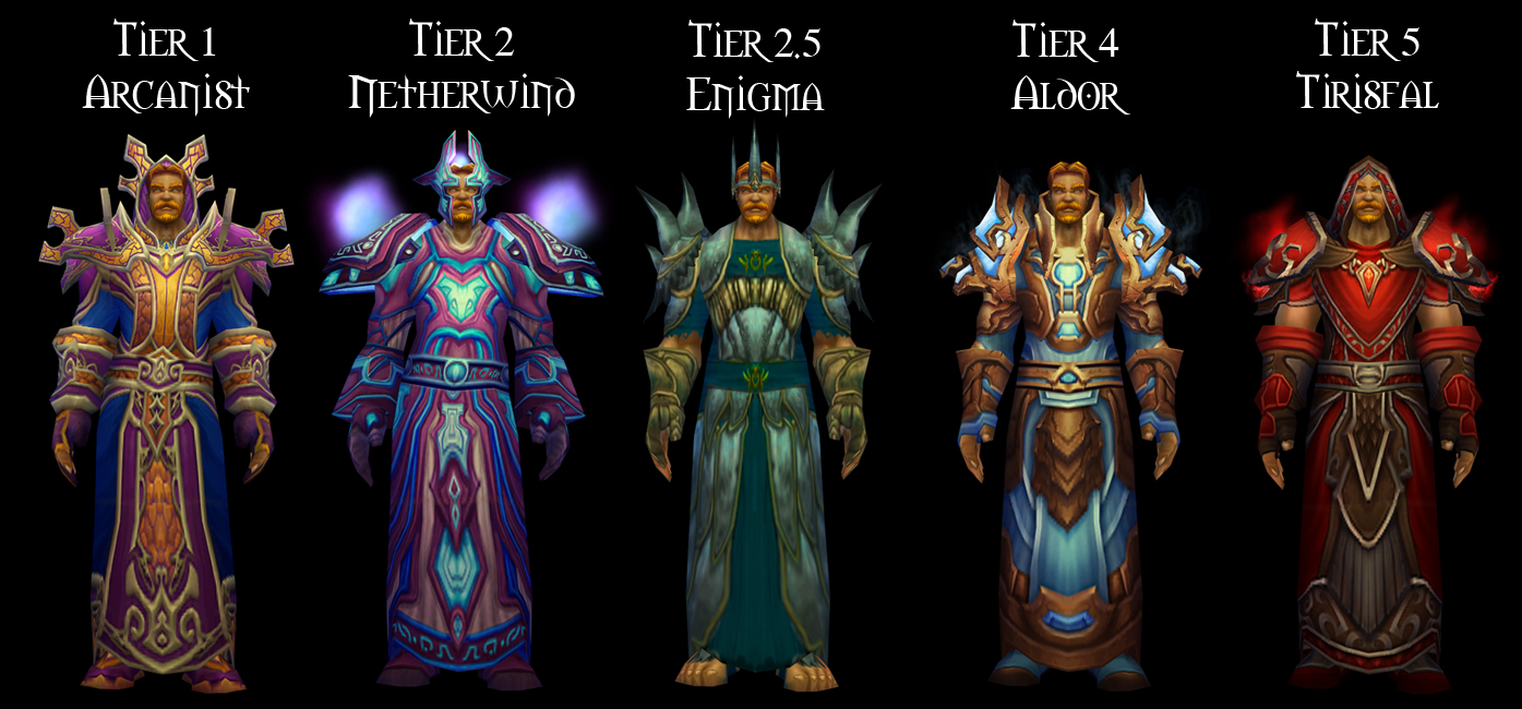 Visual Do Tier 13 De Mage E Retrospectiva Dos Antigos Wow Líder World Of Warcraft