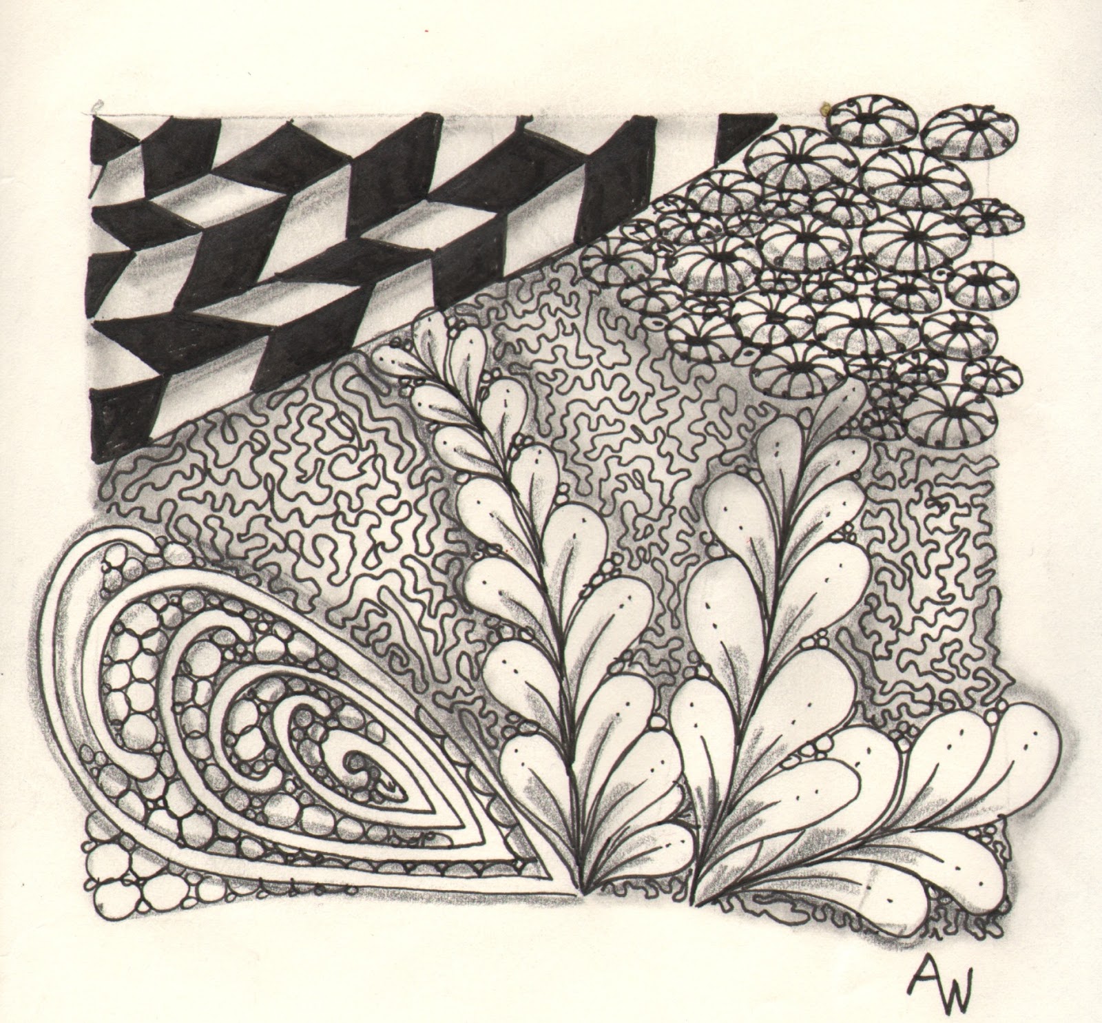 CreAnoes: Zentangle