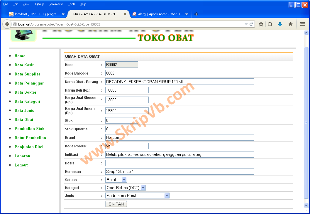 Sistem Informasi Penjualan: Sistem Informasi Penjualan Apotek berbasis ...