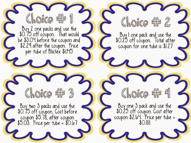 Keep Calm and Hoot On: Math IS Real Life: Coupons