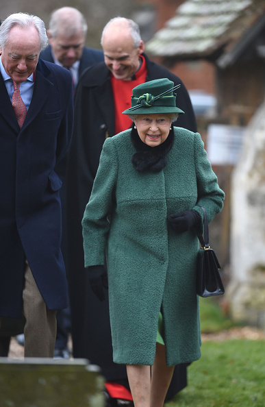 Royal Family Around the World: Queen Elizabeth II Attends Church Near ...