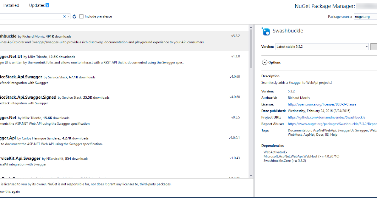 Living and breathing the world of Microsoft: Adding Swashbuckle to your ...