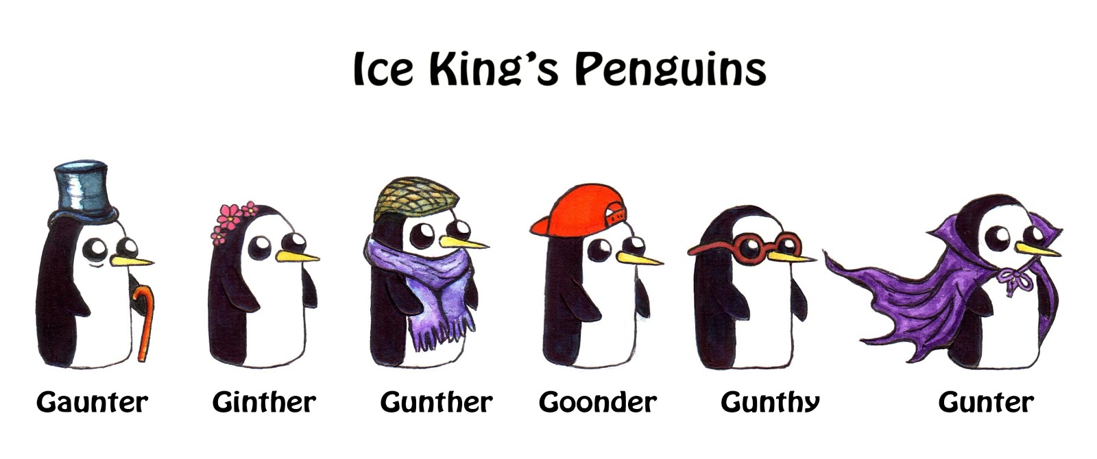 Creative Daemons: Adventure Time: Ice King's Penguins
