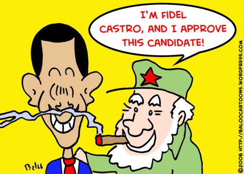 BALOO'S CARTOON BLOG: Fidel Castro cartoon