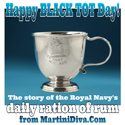 The MARTINI DIVA: The History of BLACK TOT DAY - The End of the Royal ...