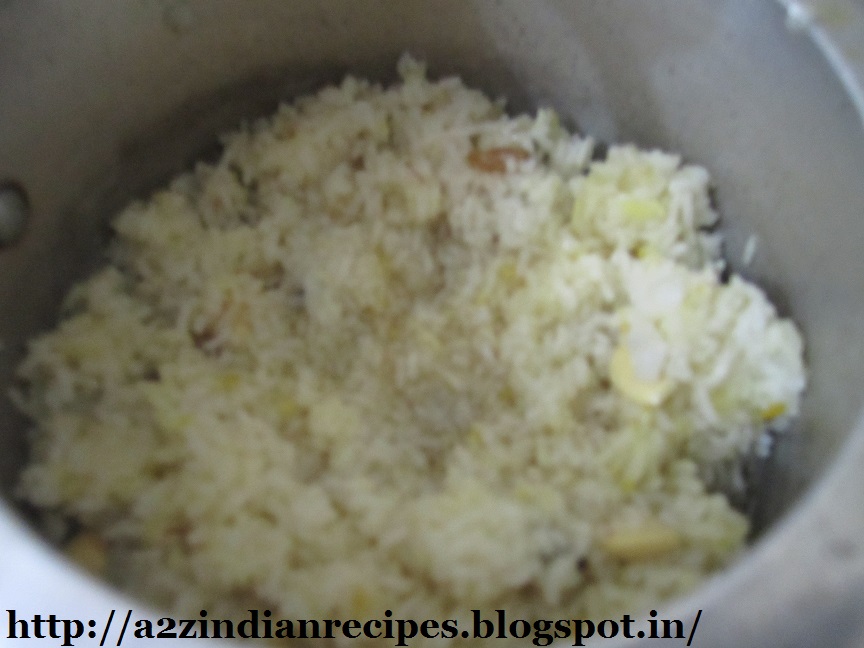 @ Best Maharashtrian Recipes : Sakhar Bhat / Sweet Rice