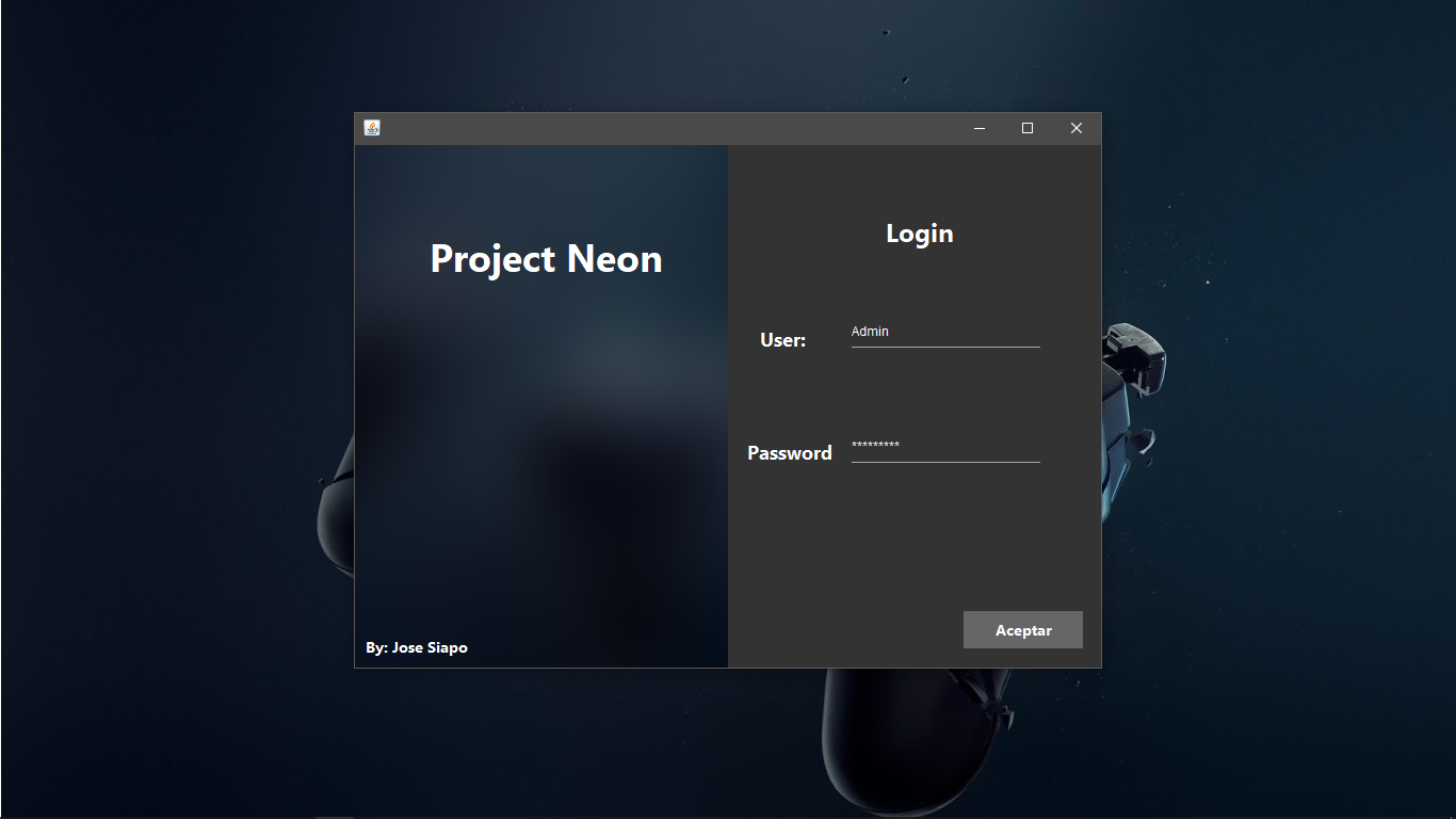 Project Neon en Java