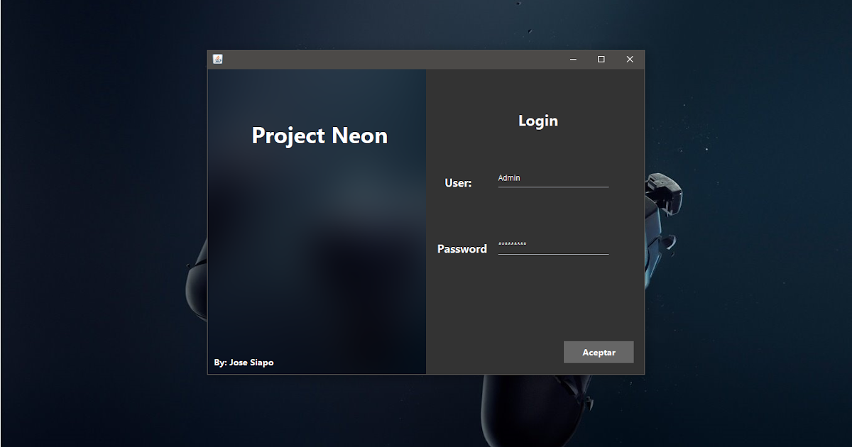 Project Neon en Java