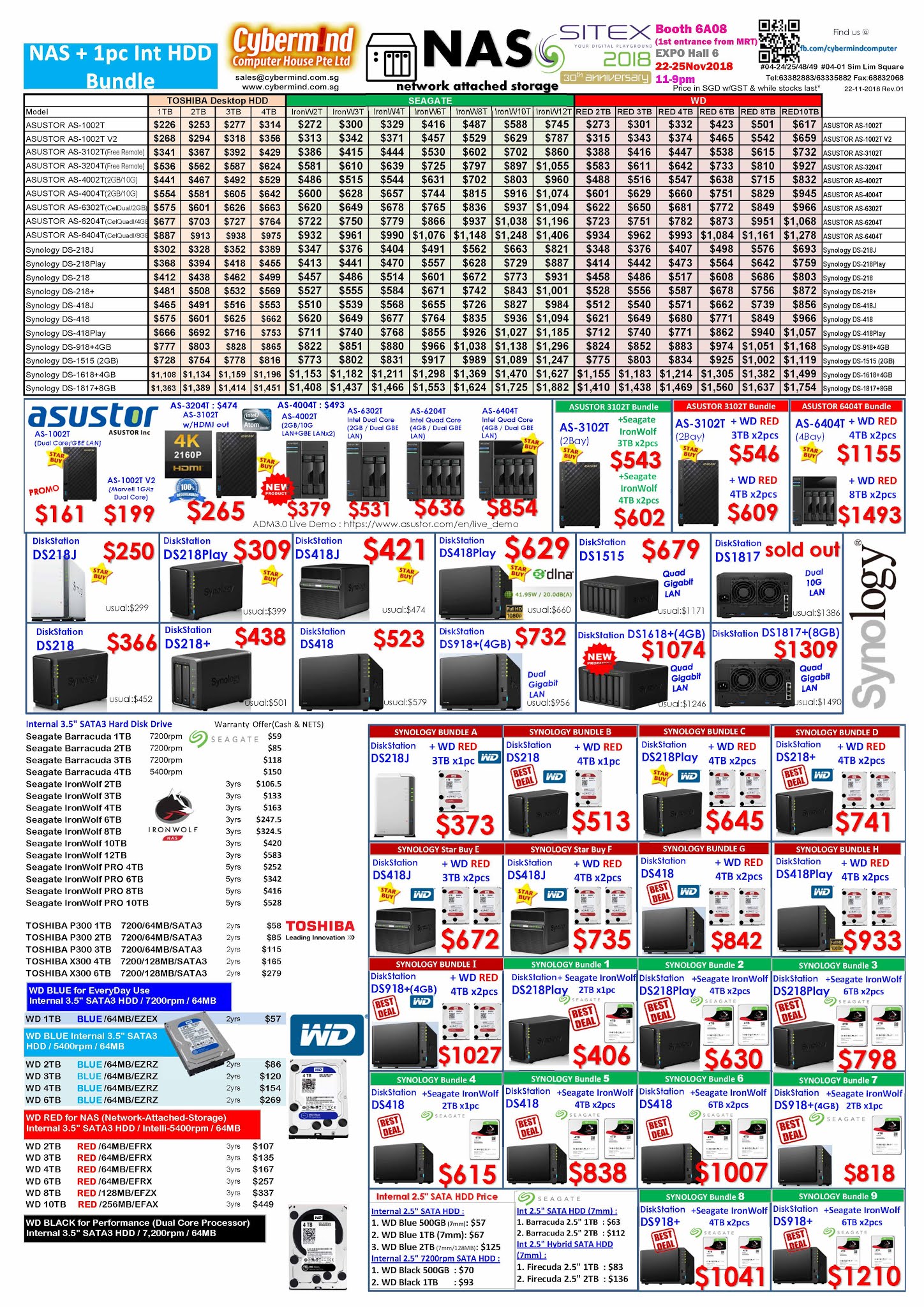 SG PC Fair - Brochures, Flyers and Price List page: Cybermind Computer ...