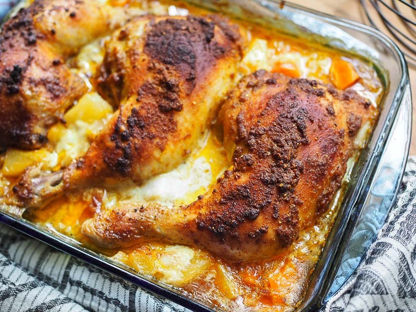 Broilerinkoivet riisipedillä - Piparkakkutalon Akka