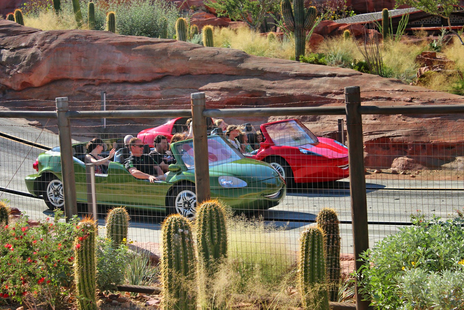 niebuhrchicks: Disney's Cars Land Layout (Simple Stories Say Cheese)