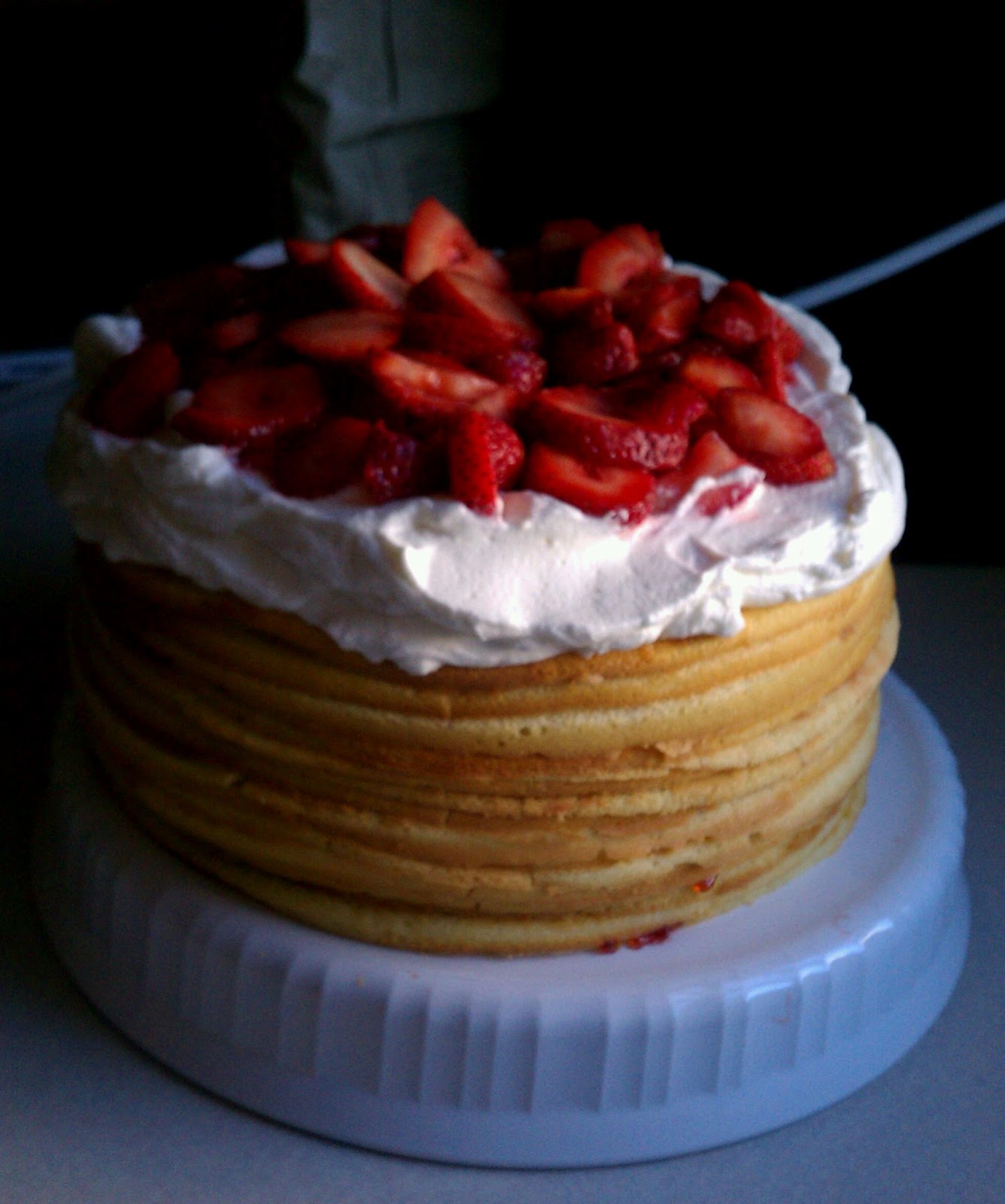 Strawberry Not-So-Short Cake ~ Dozen Flours