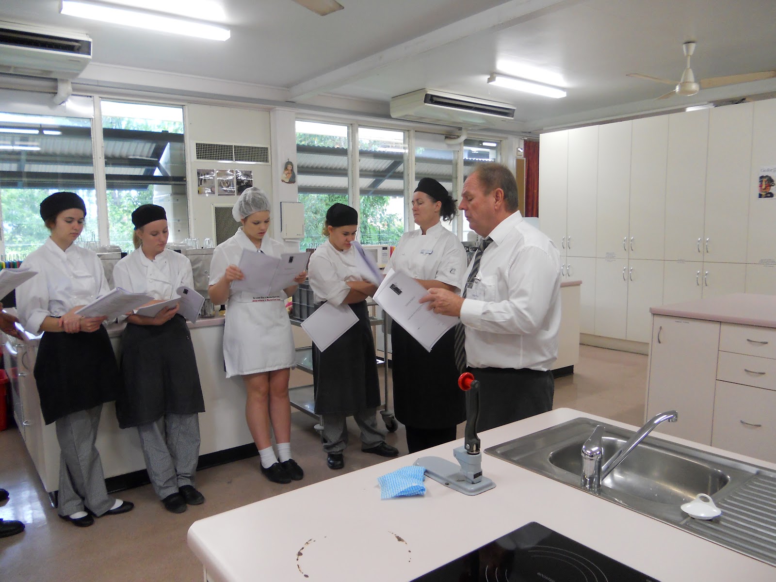 Hospitality: PICTURES/videos of student practical work