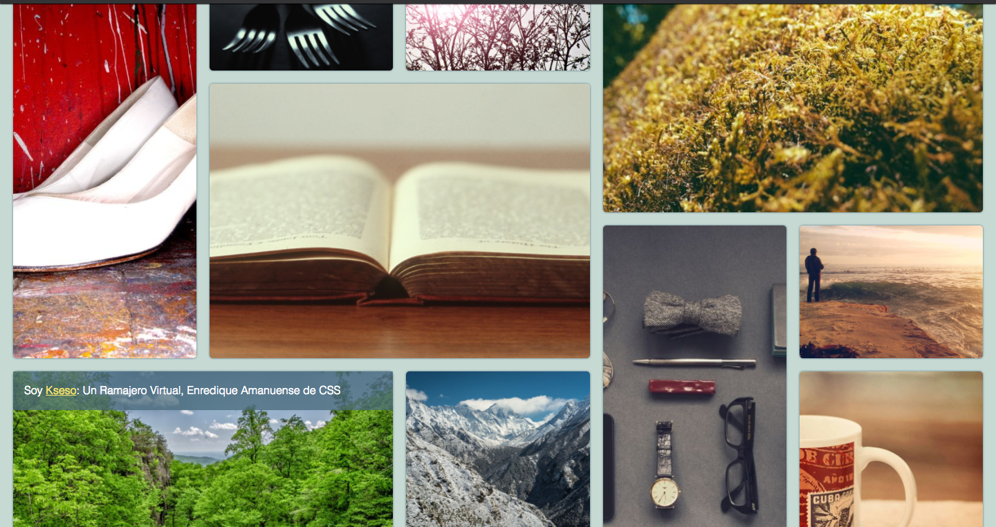 EsCss: #maCSSonry layout puro #CSS Grid. Por @Kseso EsCss: #maCSSonry layout puro #CSS Grid. Por @Kseso