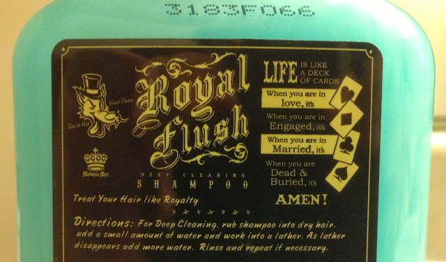 The Roosters Den: Murray's Lucky 13 Royal Flush Shampoo Review