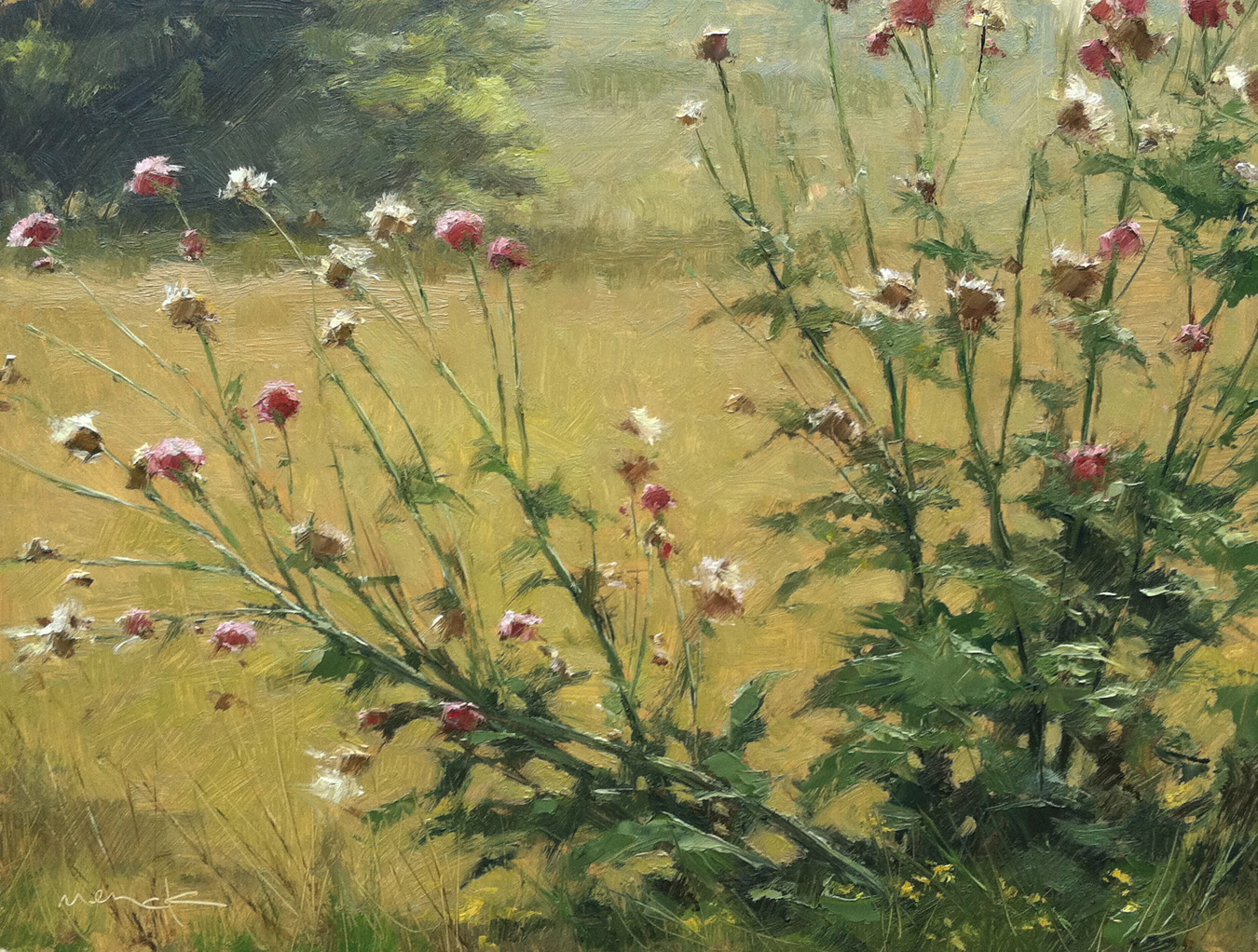 Kevin Menck Fine Art: Painting Flowers