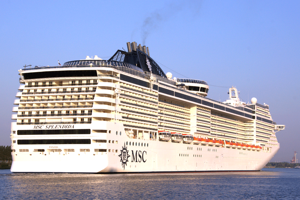 Schepenfotografie: MSC Splendida