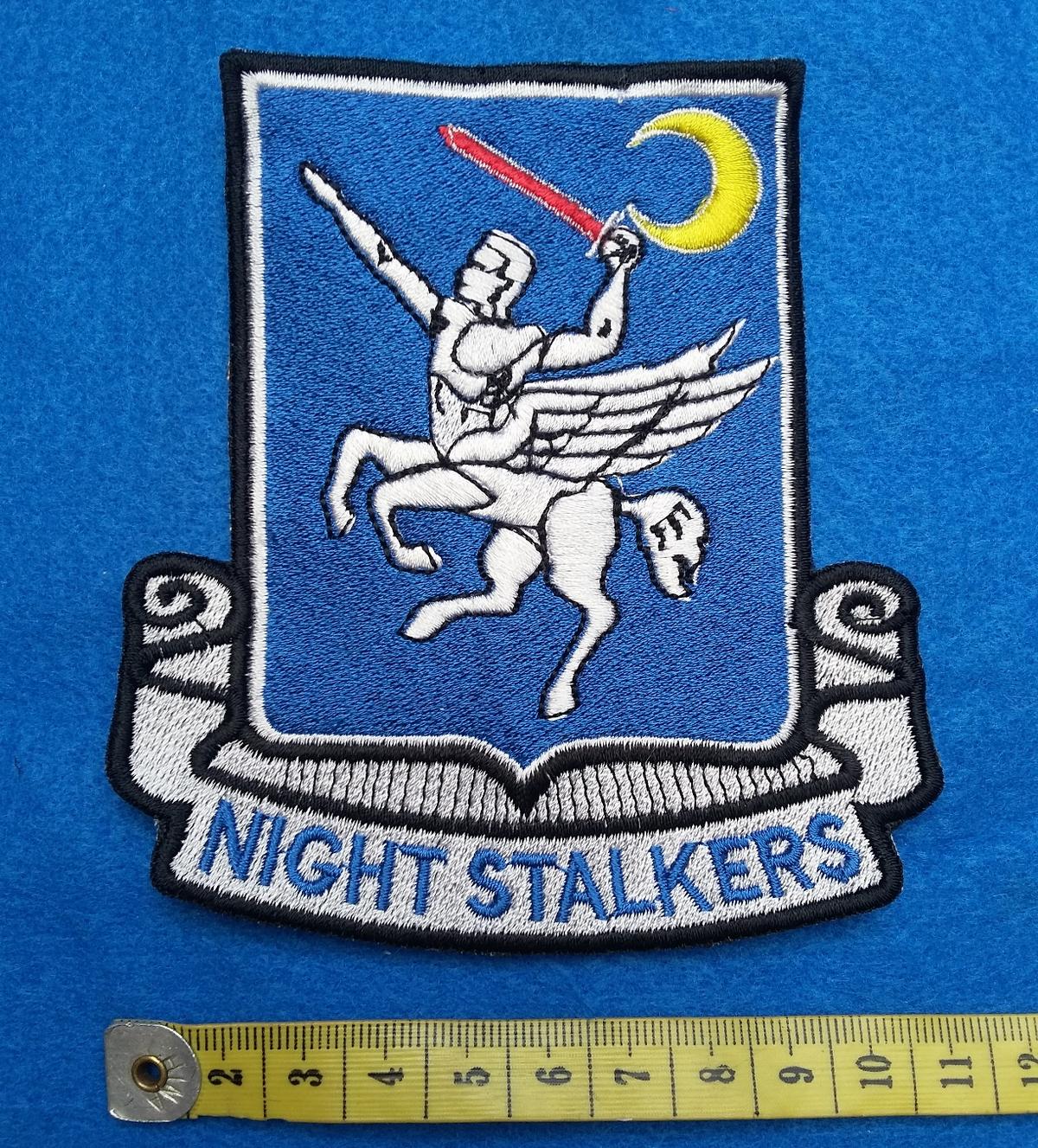 Armia Shop - Diecast & Militaria: Patch Bordir NIGHT STALKERS 160th ...